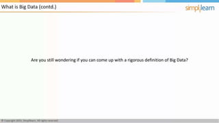 Big Data Tutorial For Beginners Part-1 | What is Big Data | Big Data ...