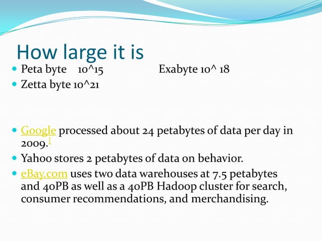 Big data introduction | PPT