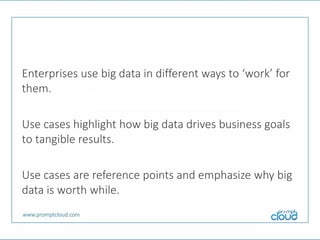 Big data Business Use Cases | PPT