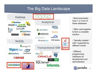 Big Data Integration Webinar: Reducing Implementation Efforts of Hadoop, NoSQL and Analytical ...