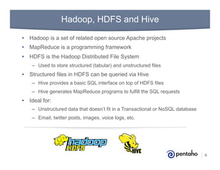 Big Data Integration Webinar: Reducing Implementation Efforts of Hadoop, NoSQL and Analytical ...