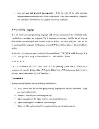 Big Data - Analytics with R | PDF