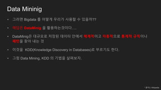 Bigdate & R programming | PPT