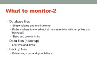 Firebird's Big Databases (in English) | PPTX