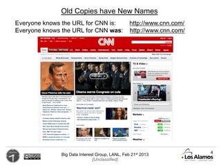 Big Data: Indexing ~50Tb of URIs | PPT