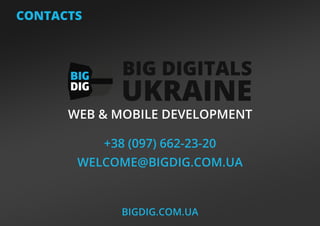 BIG DIG - digital works | PPT