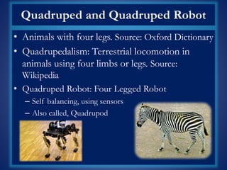 Bigdog most advanced quadruped robot | PPTX