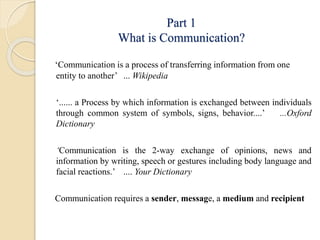 Communication tools for research communication | PPTX