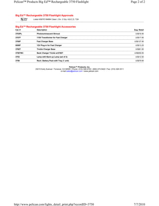 Big Ed Rechargeable | PDF
