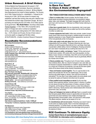 Race, Class and the Environment | PDF