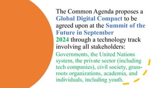 UN Global Digital Compact | PPTX