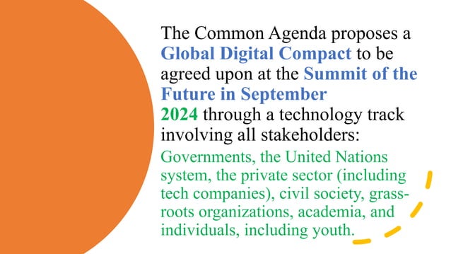 UN Global Digital Compact | PPT