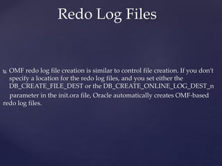 Big file tablespaces | PPTX | Databases | Computer Software and Applications