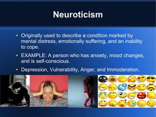 Big Five Factors | ODP