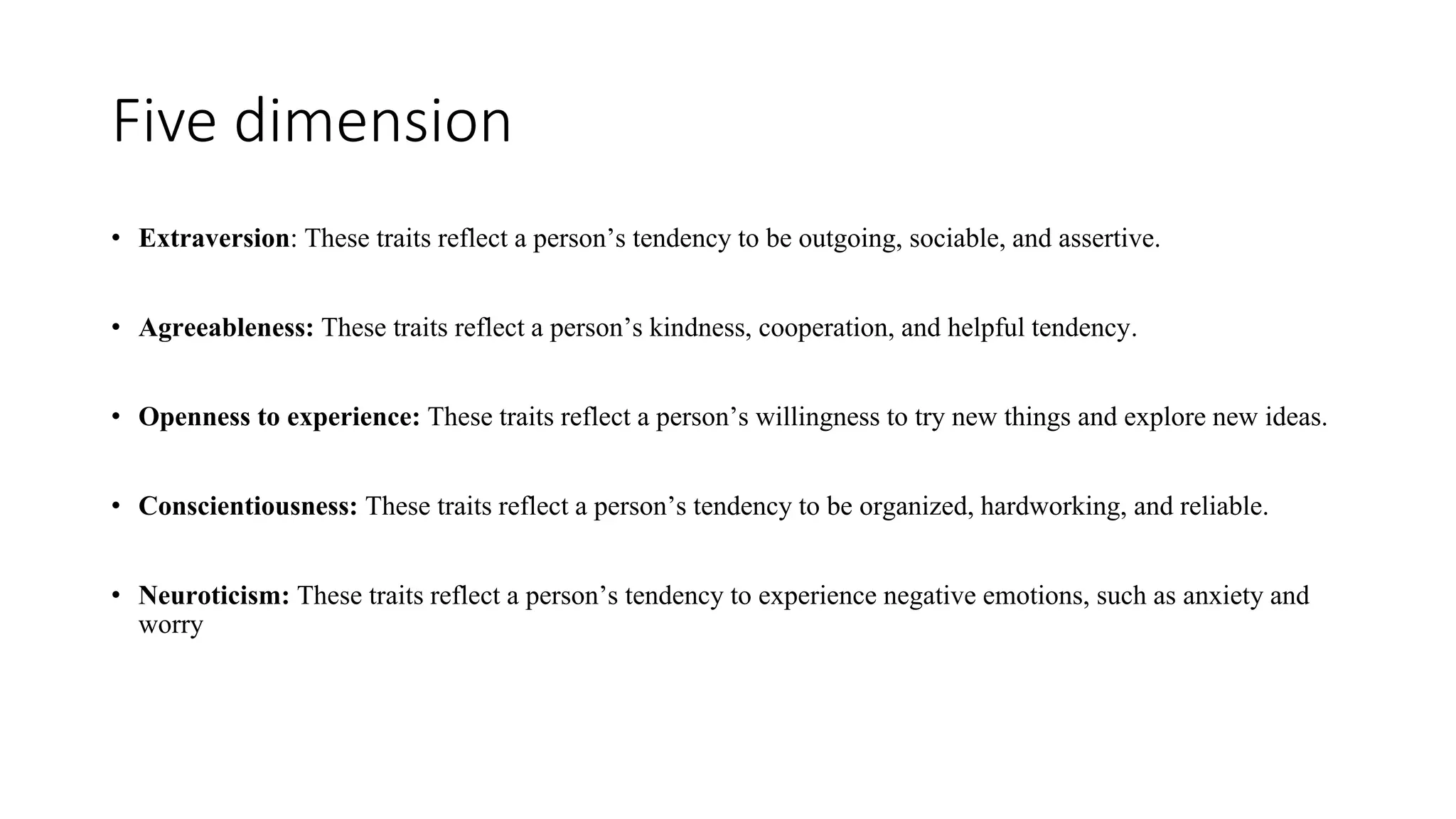 Big five factors of personality traits and Financial ppt.pptx