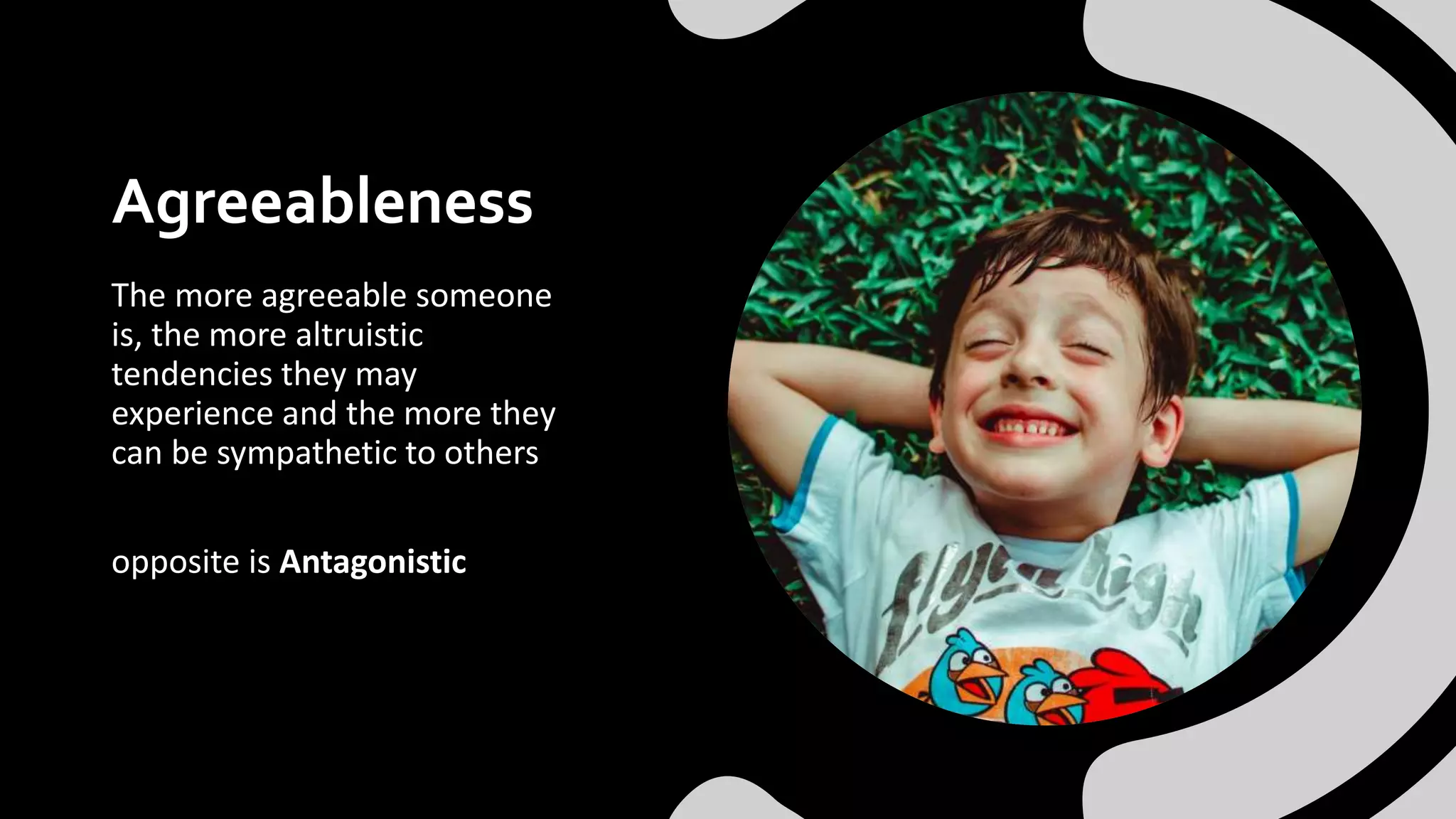 Big Five Personality Traits: The Five Factor Model | PPTX