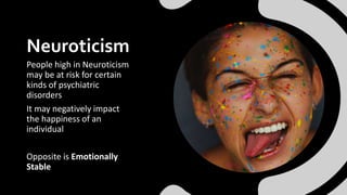 Big Five Personality Traits: The Five Factor Model | PPTX