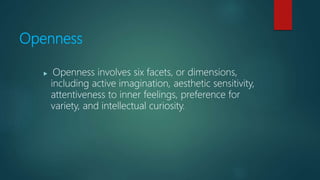 Big five theory slides | PPT