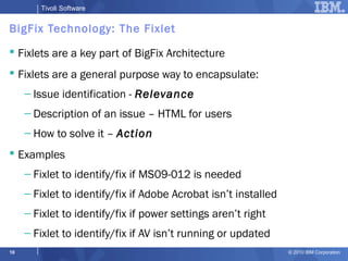 Big Fix Architectural Overview | PPT