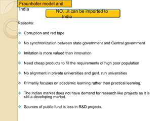 BIG,Fraunhofer: Innovation in Germany | PPTX
