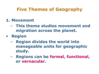 SS3: Big Geography | PPT