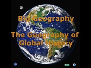 Big Geography - Overview Presentation | PPT