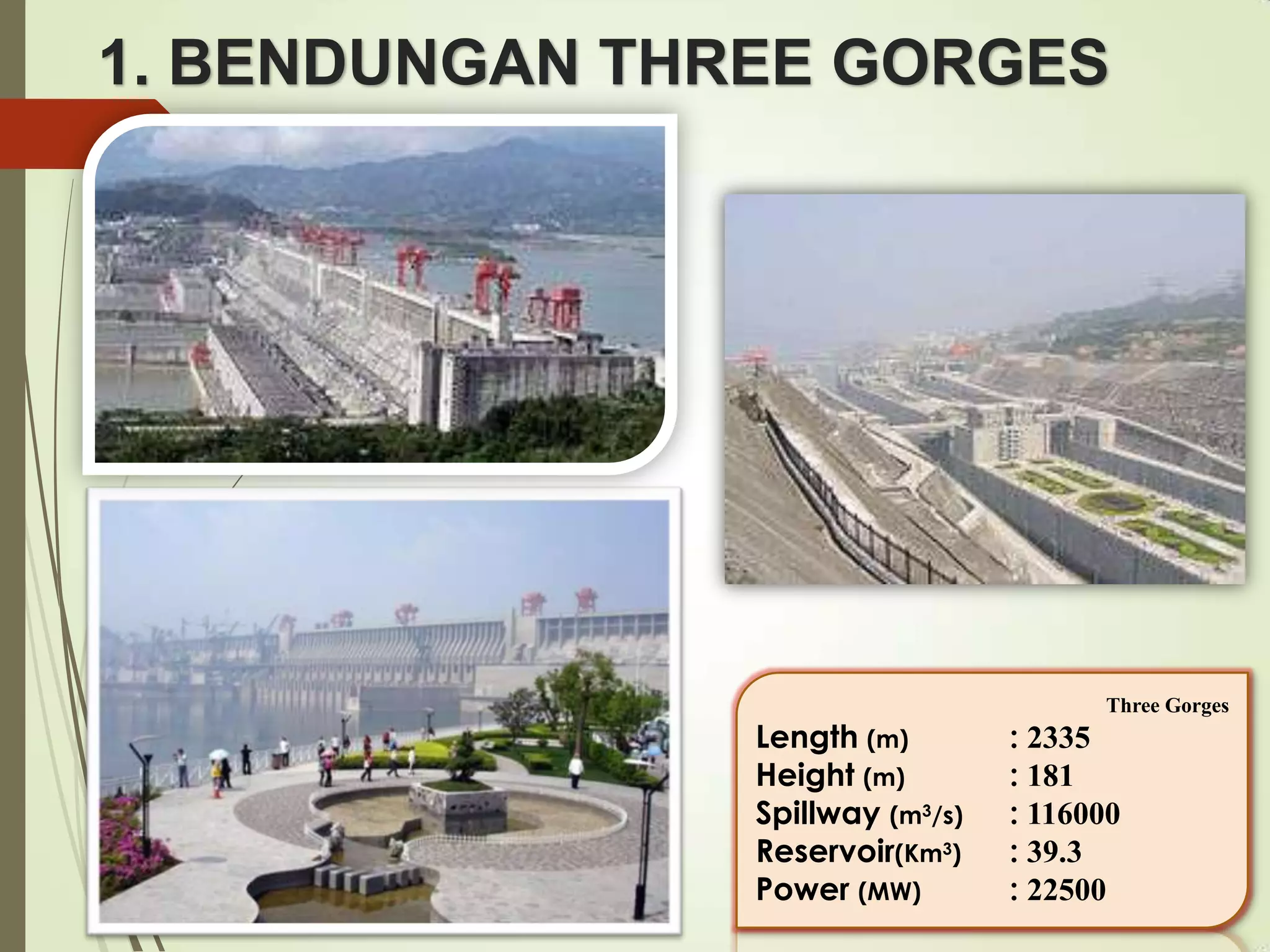 7 Bendungan Terbesar di Dunia | PPT