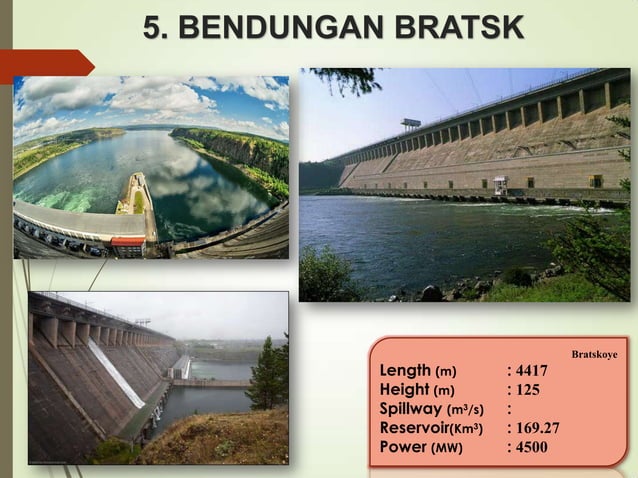 7 Bendungan Terbesar di Dunia | PPT