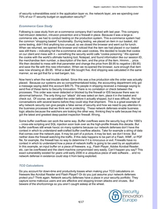 Biggest info security mistakes security innovation inc. | PDF