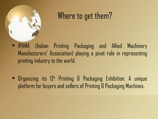 Biggest Printing Exhibition | PPT
