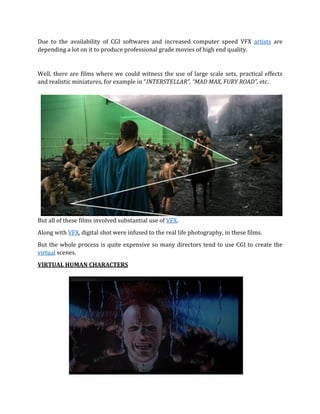 LATEST TECHNIQUES & TRENDS USED IN VFX | PDF