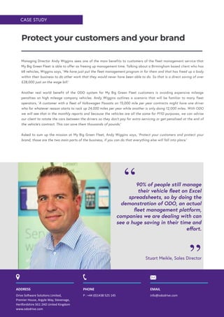 DRIVE / ODO Case Studies Number 1 | PDF