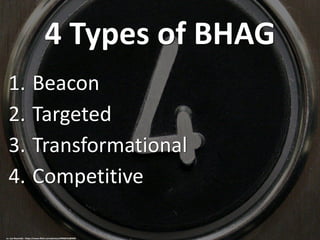 Big Hairy Audacious Goals (BHAG) | PPTX