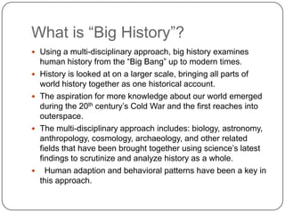 Bighistory | PPT