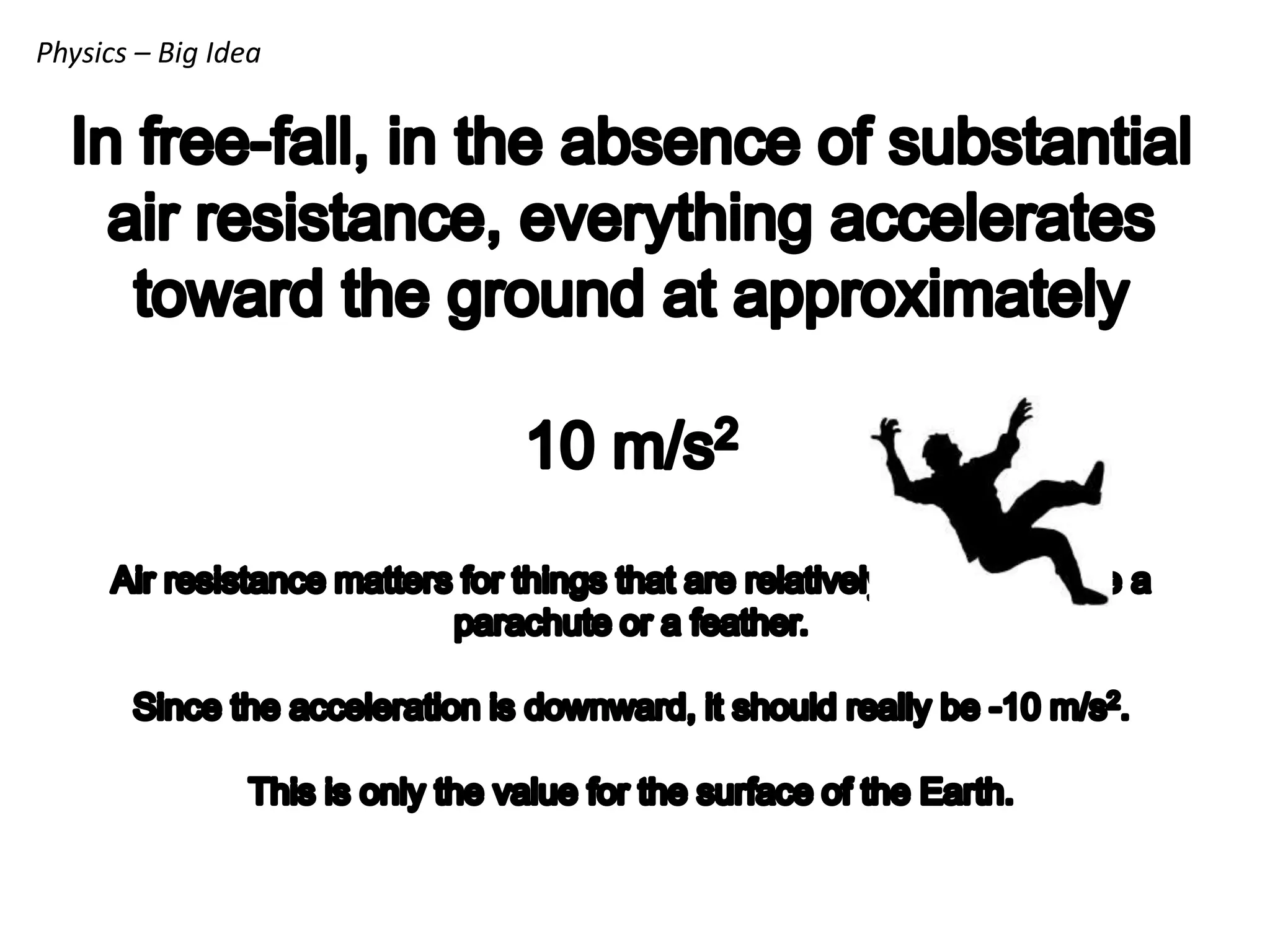 Big ideas - Kinematics - Philhour - Physics | PPT