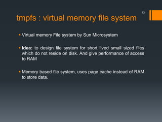 Big in memory file system | PPT