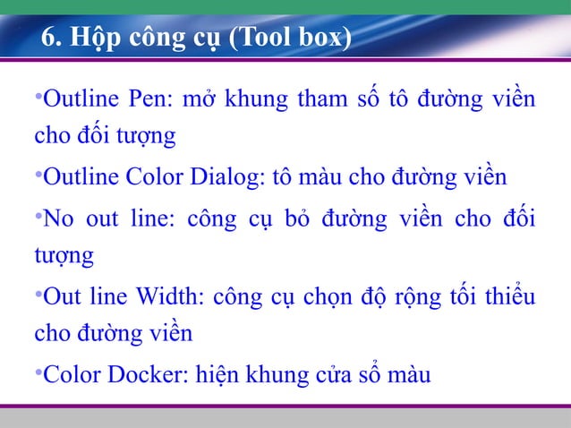 TKDH- Bài giảng Corel Draw- Chương 1.ppt