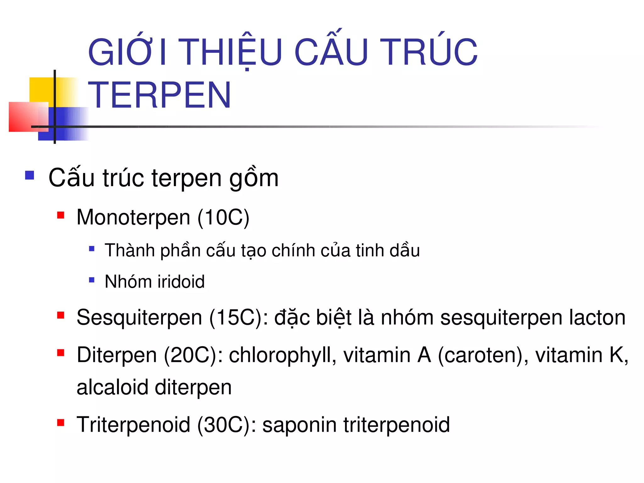 Bài giảng Dược liệu chứa alcaloid có cấu trúc diterpen - TS. Đỗ Quyên ...
