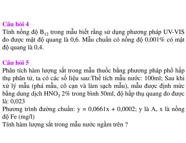 BÀI GIẢNG HÓA DƯỢC PHƯƠNG PHÁP PHÂN TÍCH CÔNG CỤ - XỬ LÝ SỐ LIỆU THỰC NGHIỆM TRONG HÓA PHÂN TÍCH.pdf