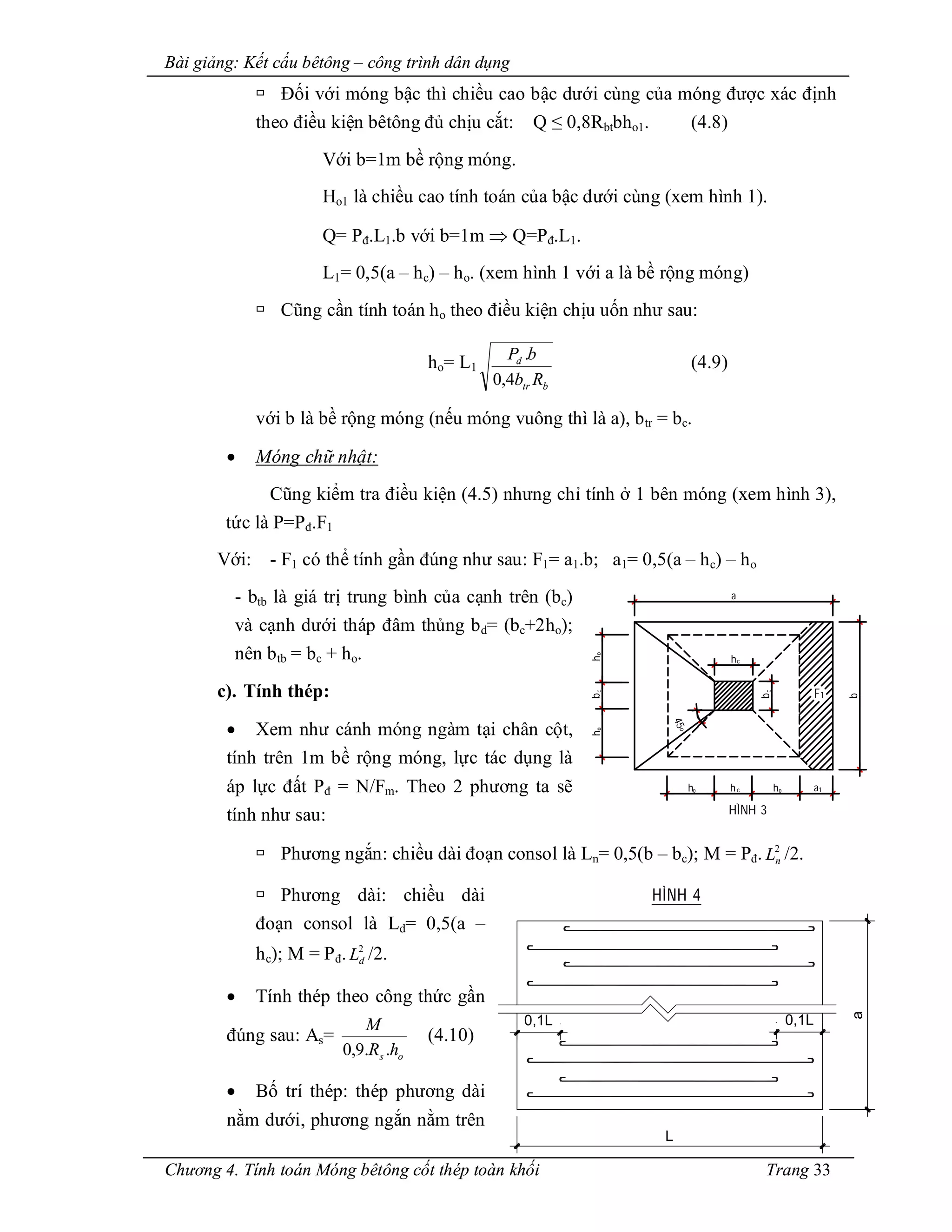 Bài giảng kết cấu bê tông cốt thép | PDF