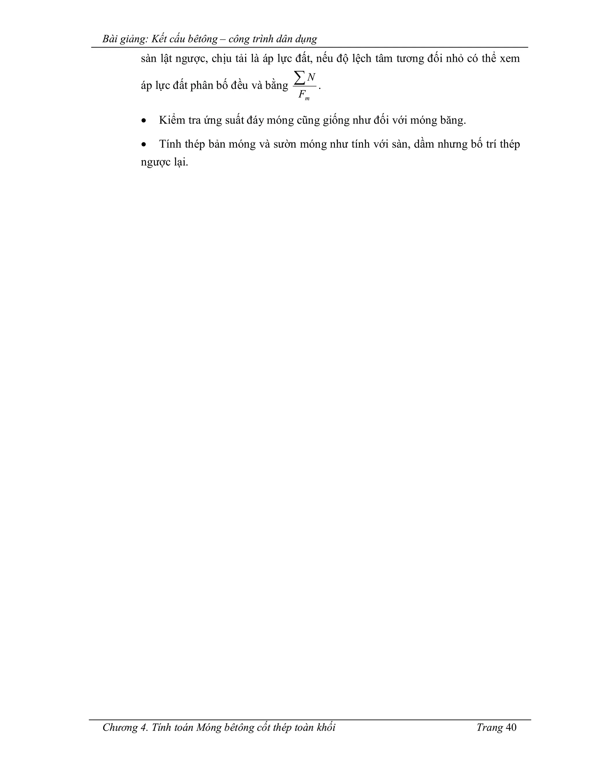 Bài giảng kết cấu bê tông cốt thép | PDF