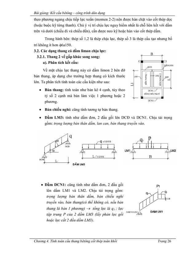 Bài giảng kết cấu bê tông cốt thép | PDF
