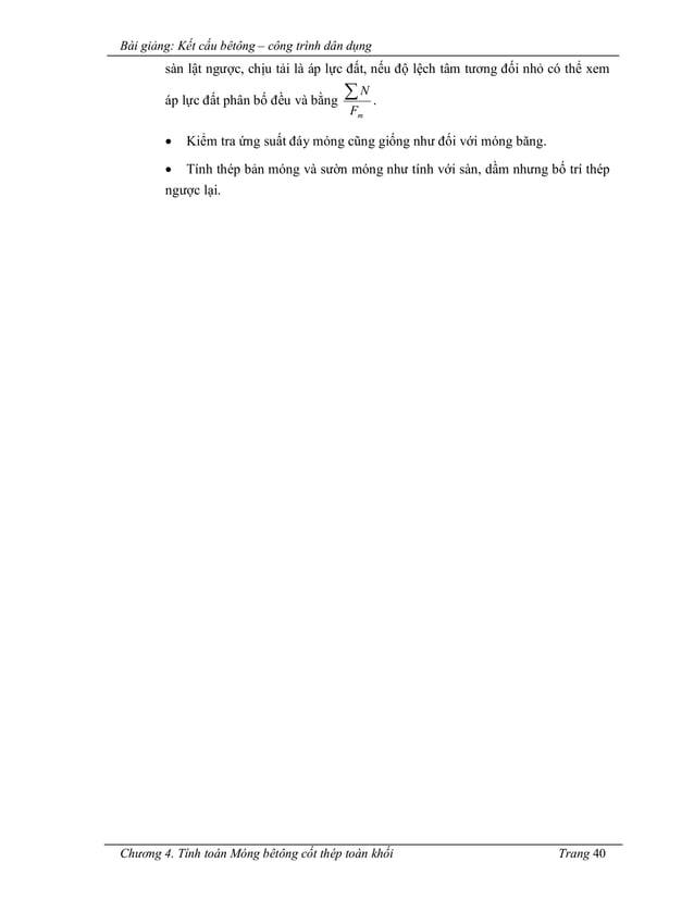 Bài giảng kết cấu bê tông cốt thép | PDF