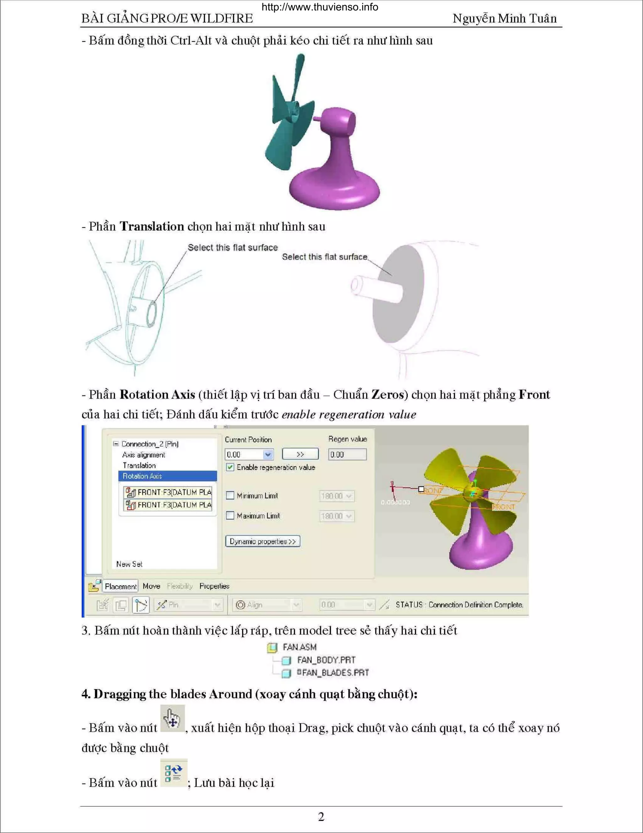 Bài giảng mechanism lắp ráp tạo chuyển động nguyễn minh tuân, 19 trang ...