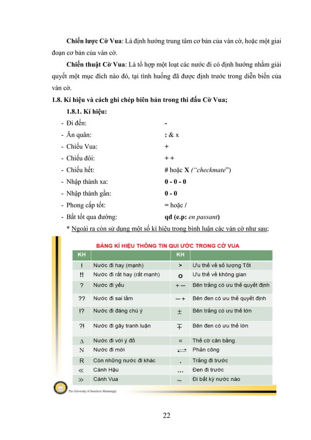 Bài giảng môn cờ vua | PDF