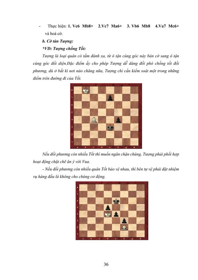 Bài giảng môn cờ vua | PDF