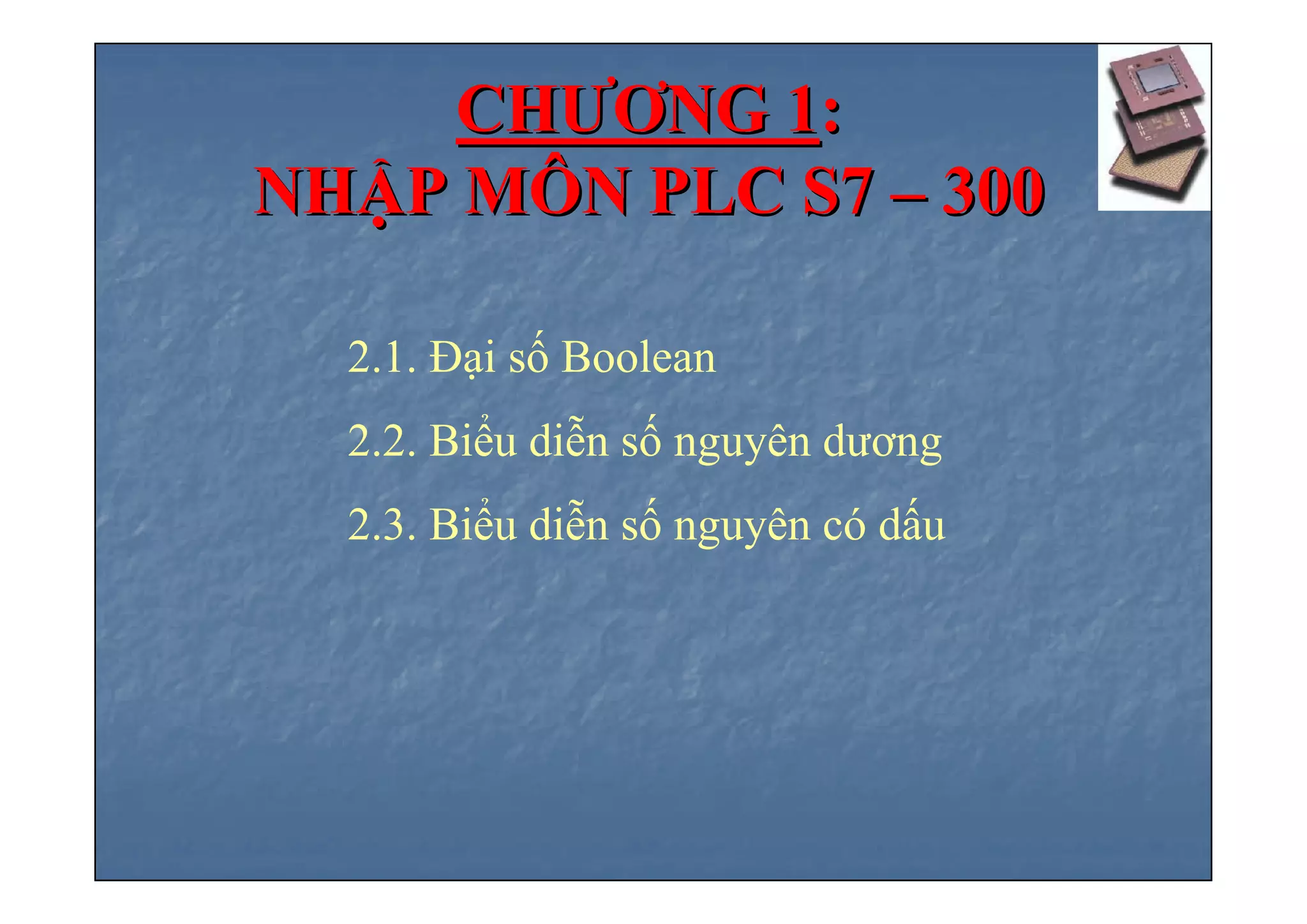 Bài giảng môn học siemens plc s7 – 300 | PDF