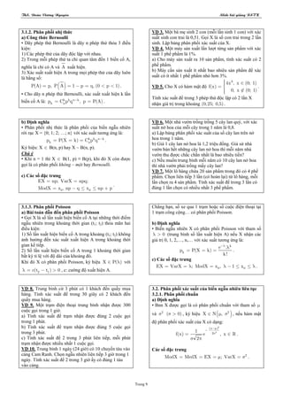 Bài giảng môn xác suất thống kê | PDF
