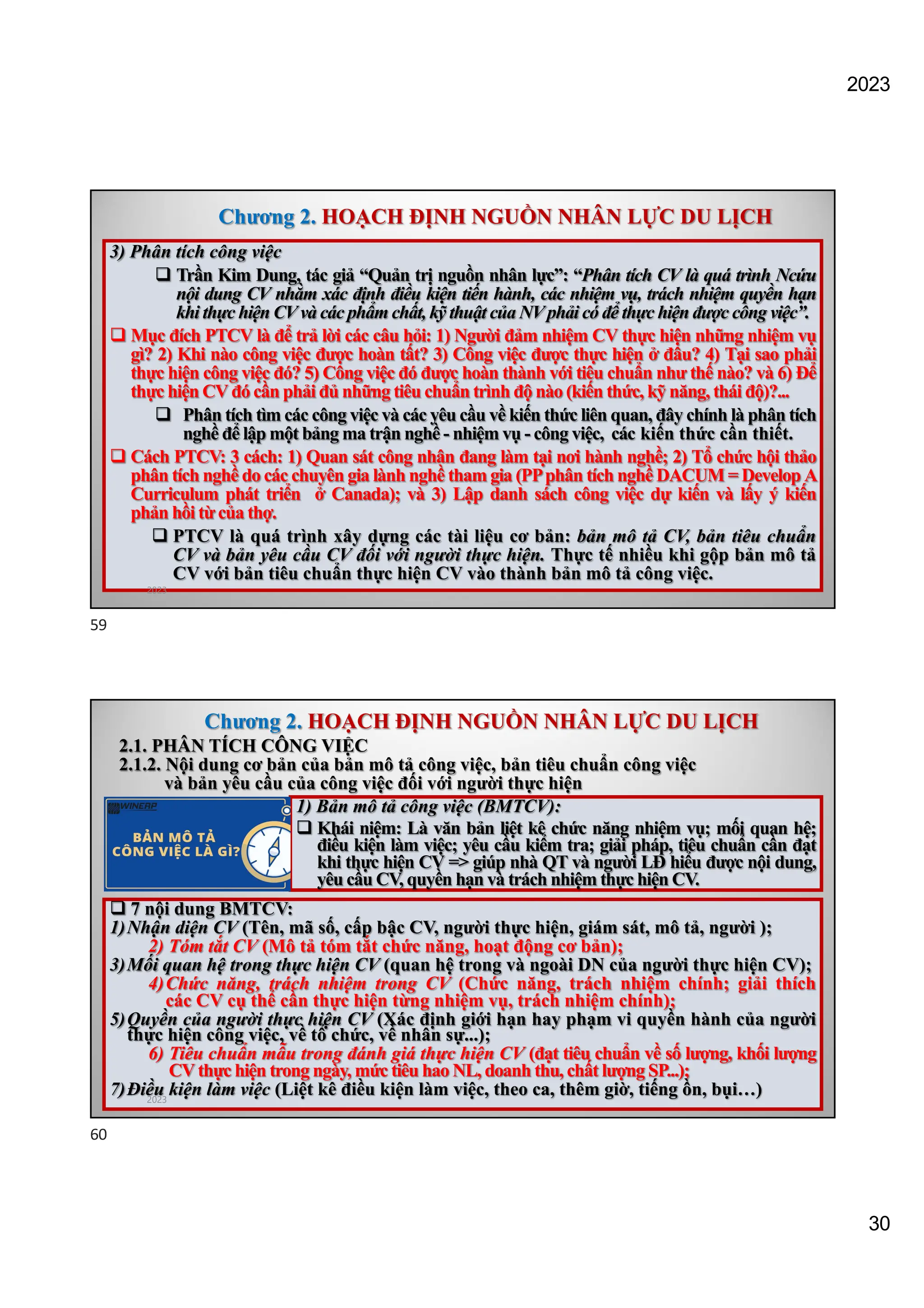 Bài giảng quản trị nguồn nhân lực du lịch | PDF