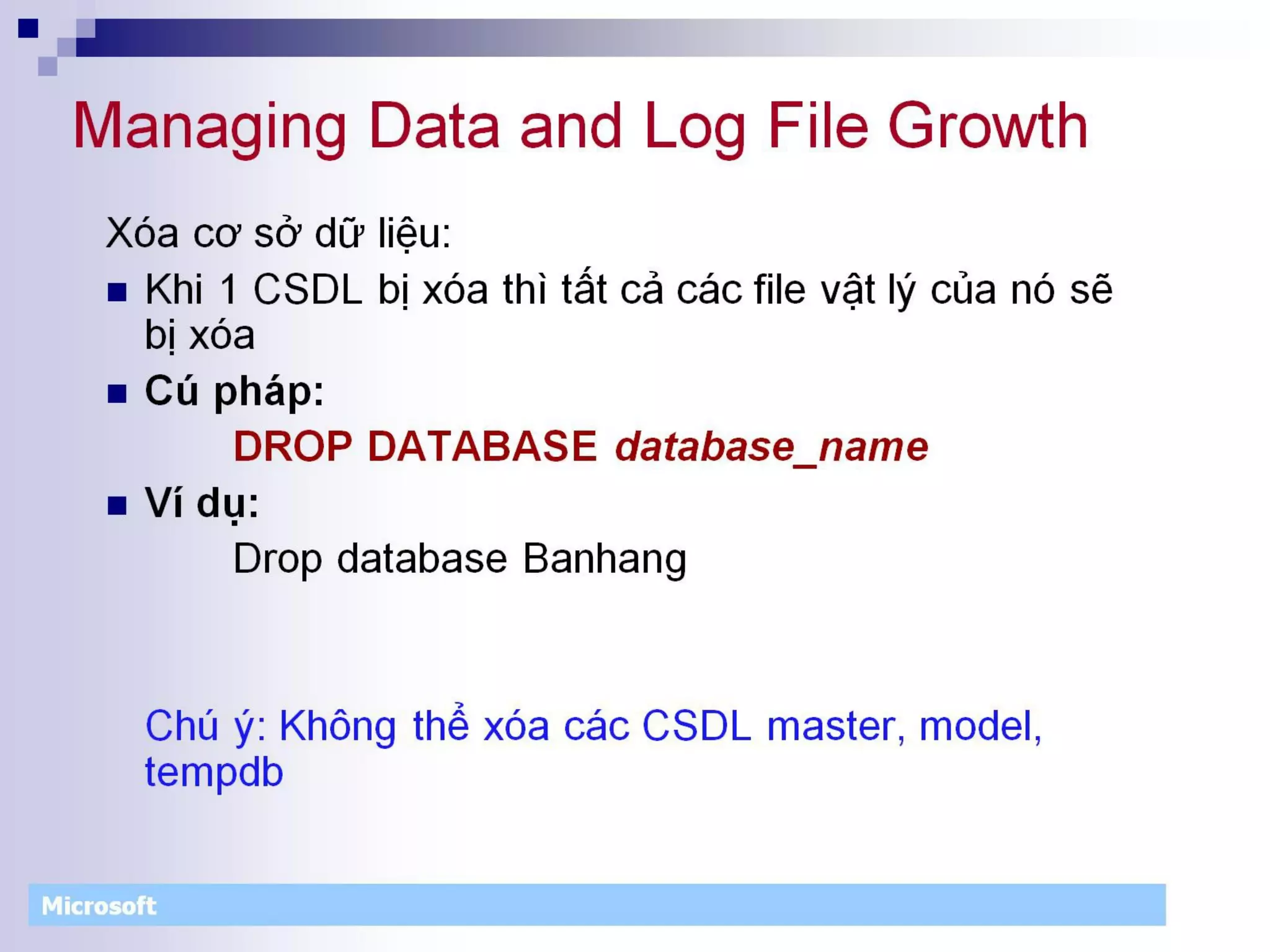 Bài giảng sql server 2008 | PDF